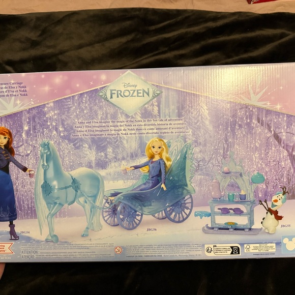 Disney | Toys | Frozen Action Figure Doll Carriage And Horse Large ...